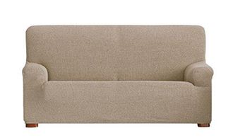 Eysa Dorian elastisch Sofa &uuml;berwurf 4 sitzer, Chenille, 11-beige, 37 x 17 x 29 cm