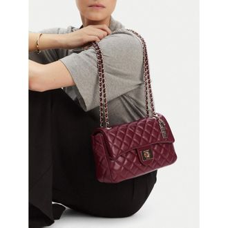 Nine West Handtasche Nine West CEO-IDAHO-LDA8004 Dunkelrot