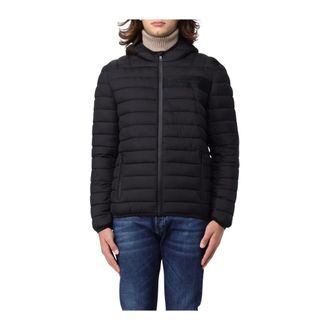 Liu Jo Homme, Vestes, Noir, Taille: 2XL Doudoune à Capuche