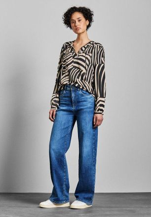 Street One Langarmbluse aus seidiger Viskose