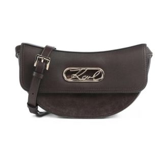 Karl Lagerfeld Crossx Logo Curved Dorado - - Bags - Damen - Braun - ONE SIZE