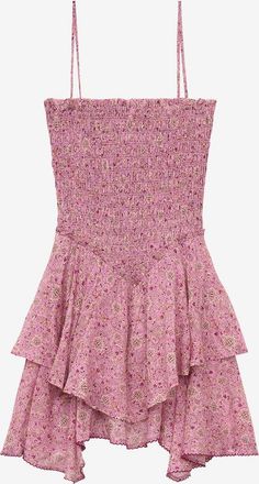 Isabel Marant Robe Anka - Femme - Rose - Taille 34 - Marant Étoile