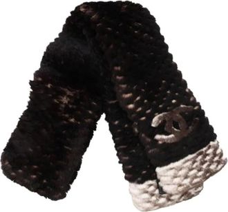 Chanel Pre-owned Stole - Femme - Pre-owned - Brun - Taille: ONE Size