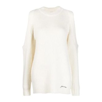 Ganni Damen, Strickwaren, Wei&szlig;, MGr&ouml;&szlig;e
