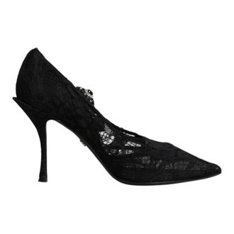 Dolce & Gabbana Damen, Schuhe, Schwarzk, 39 1/2 EUGr&ouml;&szlig;e