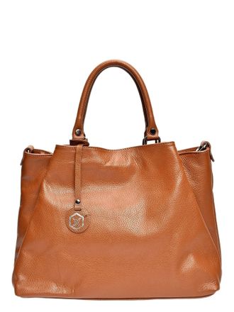 Luisa Vannini Braun Rindsledertasche