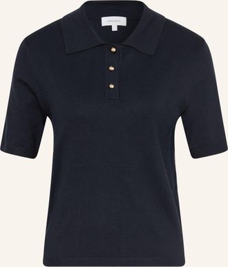 Darling Harbour Darling Harbour Strick-Poloshirt blau