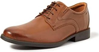 Clarks Whiddon Plain, Plat Oxford Homme, Tan Foncé, 39.5 EU