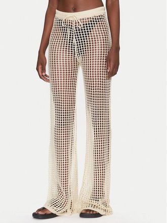 Guess Palazzohose E5GB02 Z3N30 &Eacute;cru Palazzo Fit