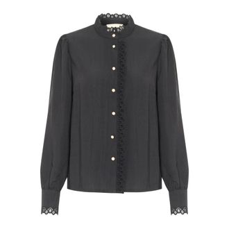 Cream Shirts - - Blouses & Shirts - Damen - Schwarzk - XL