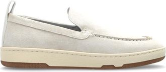 Lanvin Homme, Chaussures, Gris, Taille: 44 EU Mocassins Cruiser en Su&egrave;de