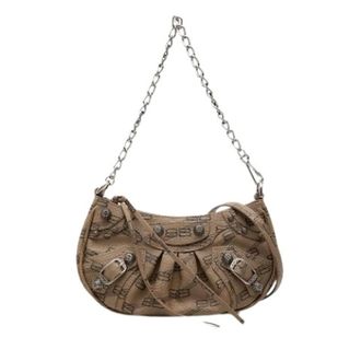 Balenciaga Sac bandouli&egrave;re Le Cagole Pre-owned - Femme - Pre-owned - Brun - Taille: ONE Size