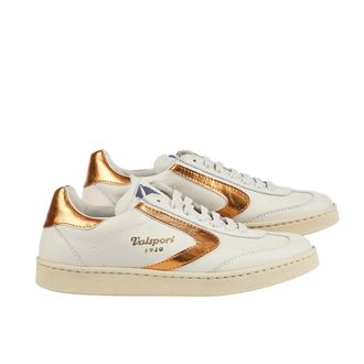 Valsport Wei&szlig; Orange Laminierte Sportschuhe - - Shoes - Damen - Mehrfarbig - 38 EU