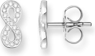 Thomas Sabo Thomas Sabo Damen-Ohrstecker 925 Silber Zirkonia weiß Brillantschliff - SCH150020