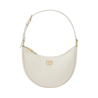 Valentino Garavani Femme, Sacs, Beige, Taille: ONE Size VLogo Signature Mini Sac Hobo