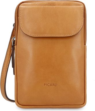Picard Damen Handytasche NOEL aus Echtleder Mittel | mit Rei&szlig;verschluss | Handytasche | Alltag