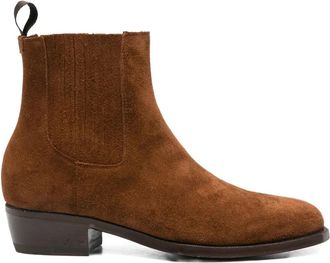 Lidfort Chelsea-Boots aus Wildleder - Braun