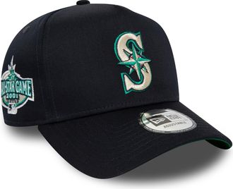 New Era Seattle Mariners MLB All Star Game 2001 Sidepatch Navy E-Frame Snapback Cap - One-Size