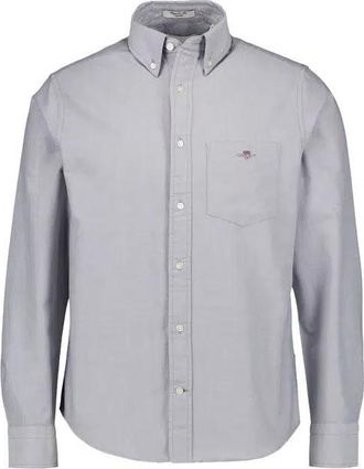GANT Herren Hemd grau Oxford