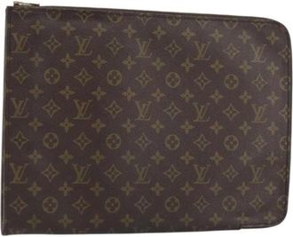 Louis Vuitton unisex, Pre-owned, Brun, Taille: ONE Size Pochette en toile Pre-owned