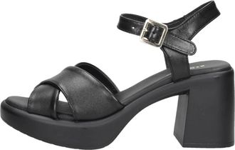 Red-Rag Femme, Chaussures, Noir, Taille: 39 EU Sandales &agrave; talons hauts