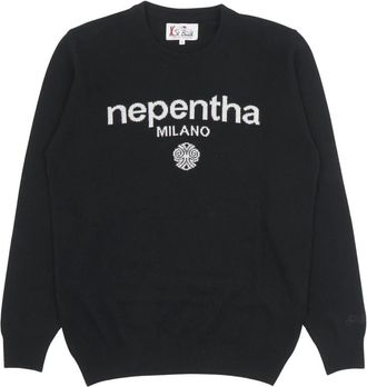 Saint Barth Homme, Pulls, Noir, Taille: M Heron Light Sweater