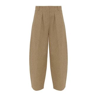 Jacquemus Ovalo Hose - - Trousers - Damen - Beige - XS