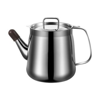 Generico Spenderflasche - hitzebest&auml;ndiger K&uuml;chenbeh&auml;lter mit integriertem Filter, Fettsieb zur Kontrolle des Kochens und Ausgie&szlig;ens | Restaurant Indoor Air li