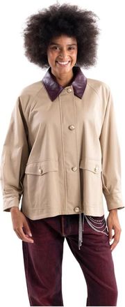 Marella Kurzer Caban - - Jackets - Damen - Beige - S