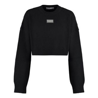 Dolce & Gabbana Damen, Strickwaren, Schwarzk, XSGr&ouml;&szlig;e