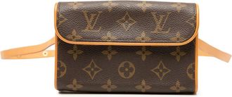 Louis Vuitton Bauchtaschen - Monogram Pochette Florentine - Gr. ONE SIZE - in Braun - f&uuml;r Damen