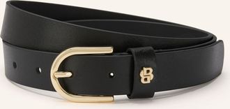 HUGO BOSS Lederg&uuml;rtel Scarlet schwarz