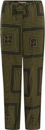Soaked In Luxury Topaz Faustina Hose - - Trousers - Damen - Gr&uuml;n - XS