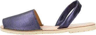 Clara Duran Femme, Chaussures, Bleu, Taille: 40 EU Sandales Plates Menorquina