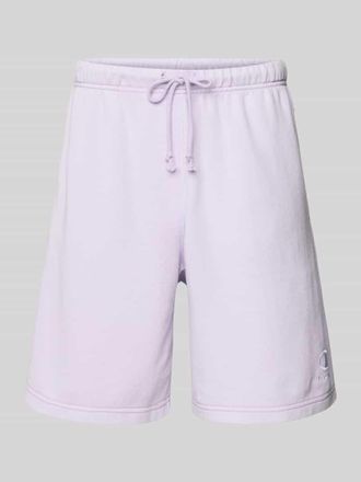 Champion Regular Fit Bermudas mit Label-Stitching