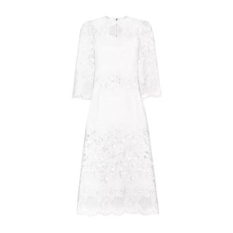 Dolce & Gabbana Damen, Kleider, Wei&szlig;, MGr&ouml;&szlig;e
