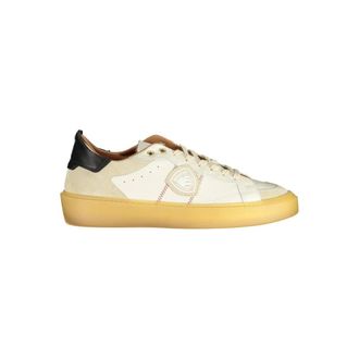 Blauer Leather Sneaker - - Shoes - Herren - Wei&szlig; - 40 EU