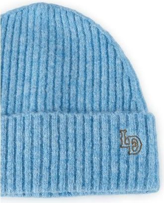 Les Deux Bonnet c&ocirc;tel&eacute; avec broderie logo