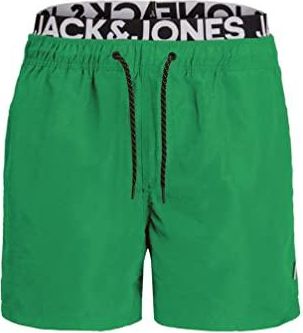Jack & Jones AKM DB WB Solid - Short de Bain pour Homme, Vert (Jelly Bean)., M