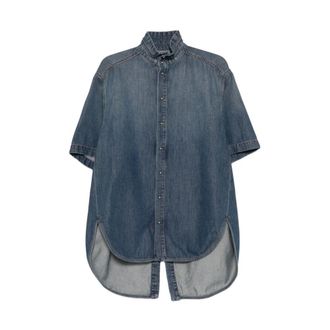 Darkpark Darkpark, Femme, Blouses et Chemises, Bleu, Taille: 36 FR Chemise en jean