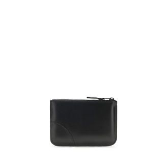 Comme Des Gar&ccedil;ons Mens Black Calf Leather Bos Taurus Wallet
