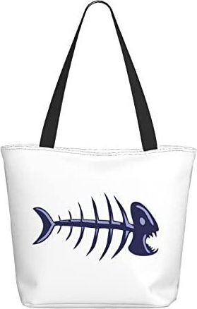 AOOEDM Fishs Bones Ladies Shopping Bag 13x11x7in.Le cadeau parfait pour la Saint-Valentin.Cest de la Saint-Valentin pour maman, fille, &eacute;pouse, etc