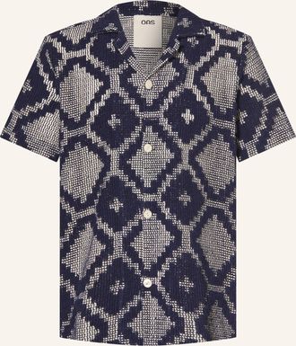 OAS Oas Resorthemd Regular Fit blau