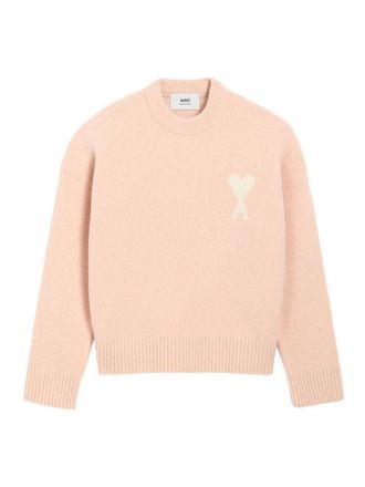 Ami Pull Col Rond - Couleur Chair