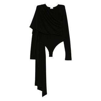 Andamane Damen, Oberteile, Schwarzk, 2XSGröße