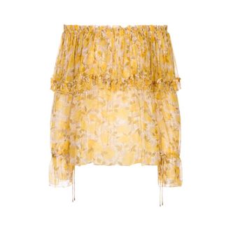 Chlo&eacute; Oberteil - - Blouses & Shirts - Damen - Gelb - S