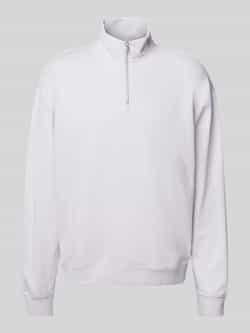 HUGO BOSS Sweatshirt mit Troyer-Kragen Modell Durty