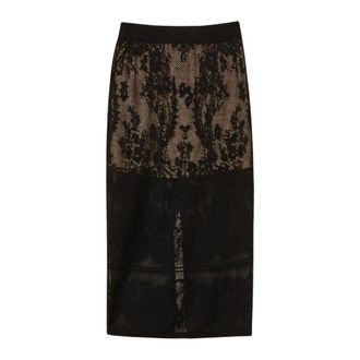 Twinset Damen, R&ouml;cke, Schwarzk, LGr&ouml;&szlig;e