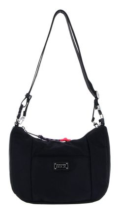 Mandarina Duck Style, Buckled Pouch f&uuml;r Damen, Schwarz, Einheitsgr&ouml;&szlig;e, Schwarz, Einheitsgr&ouml;&szlig;e