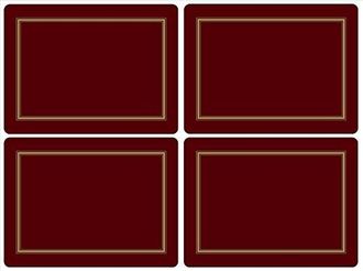 Portmeirion Classic Burgundy Tischunterlage 4 St&uuml;ck (s)